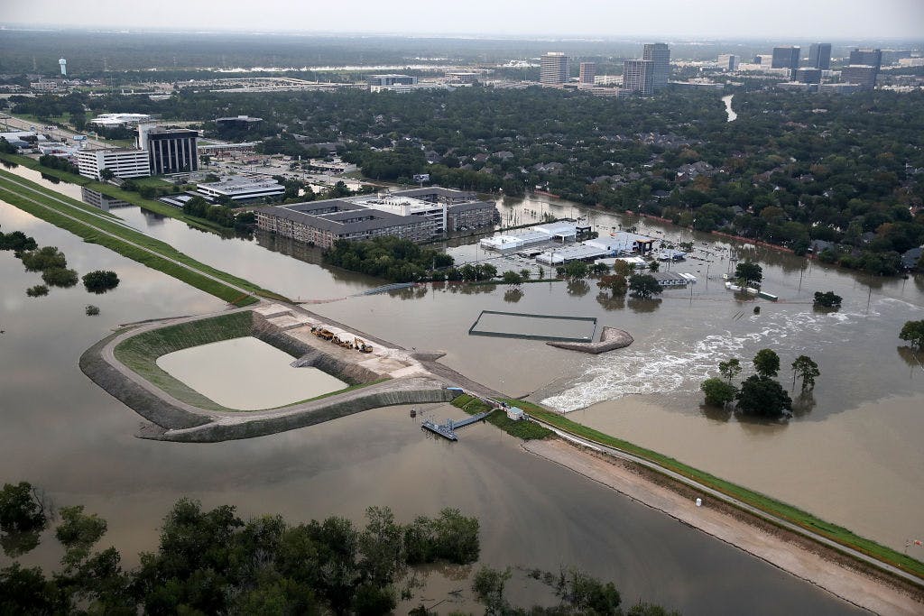 The operation of the Barker and Addicks reservoirs in Houston ...