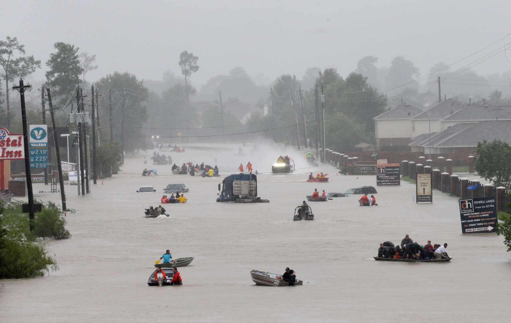 The operation of the Barker and Addicks reservoirs in Houston ...